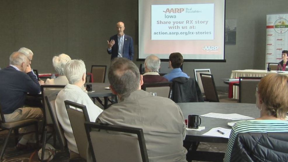 AARP Iowa calls on lawmakers to crack down on "Rx greed" | KGAN