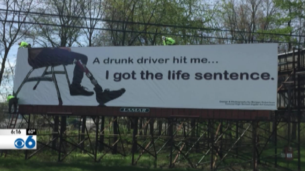 Colonie billboard highlights dangers of drunk driving | WRGB