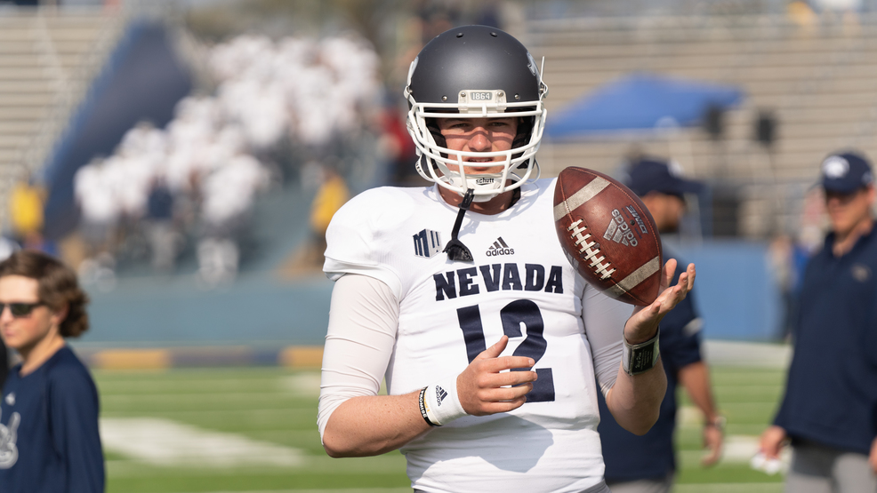 Where does Carson Strong's starting debut rank in Nevada football history?