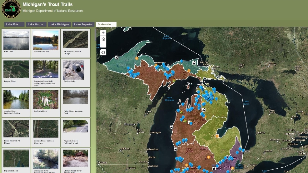 DNR highlights more trout fishing locations on Trout Trails application ...