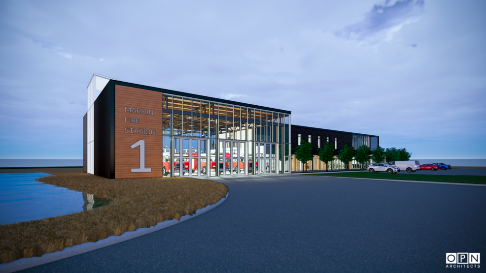 New Marion Fire Station will bring important amenities for firefighters ...